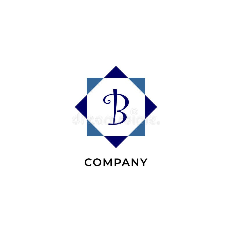Letter B Alphabetic Logo Design Template, Development Company Logo ...