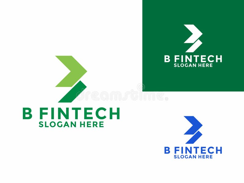 Letter B and Arrow Logo Design. Creative Design Fintech, Technology ...