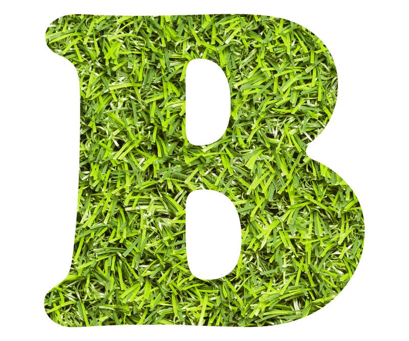 Letter B Green Grass Stock Illustrations – 258 Letter B Green Grass ...