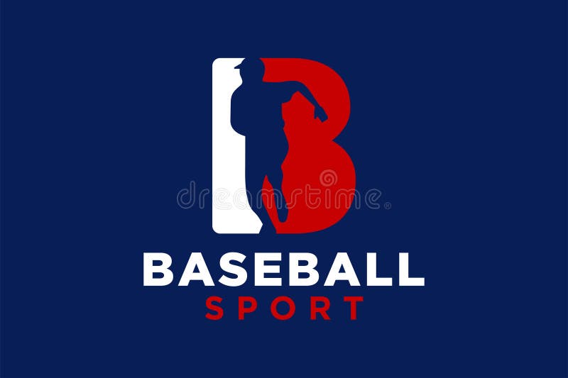 Letter B Baseball Logo Icon Vector Template, Stock Vector ...