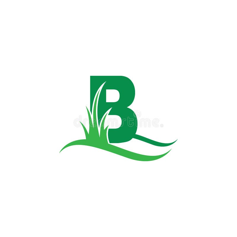 Letter B Green Grass Stock Illustrations – 259 Letter B Green Grass ...