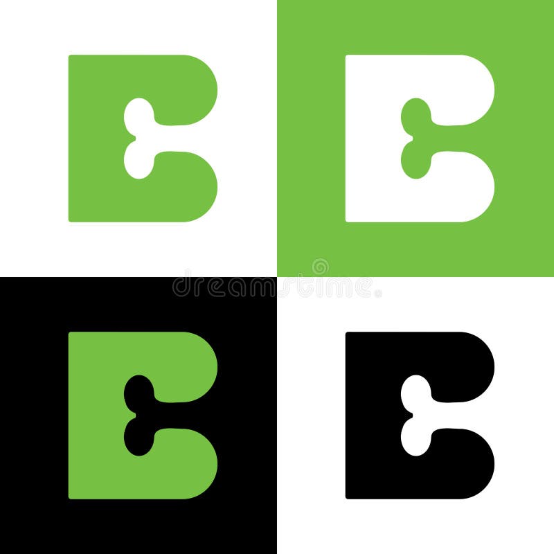 Letter B and Bone Logo Icon Design - Vector Stock Vector - Illustration ...