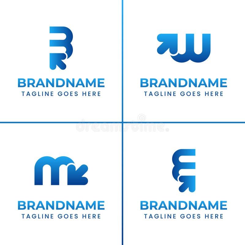 Letter B E M W Arrow Technology Logo, Symbolizing Progress, Innovation ...