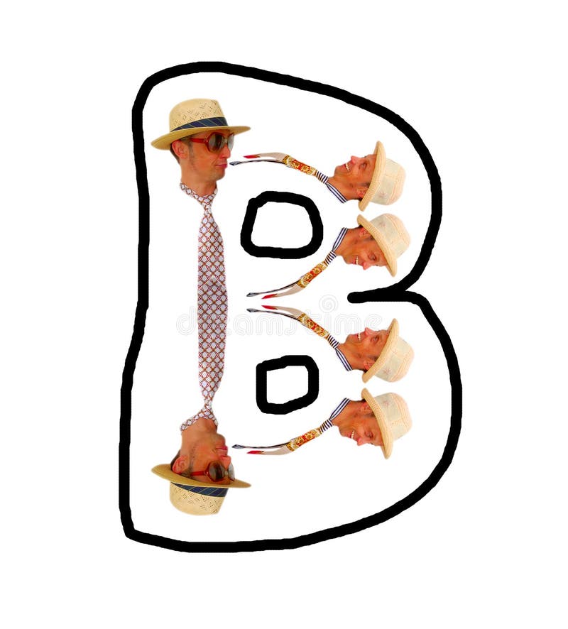 Letter B. stock illustration. Illustration of design - 86614153