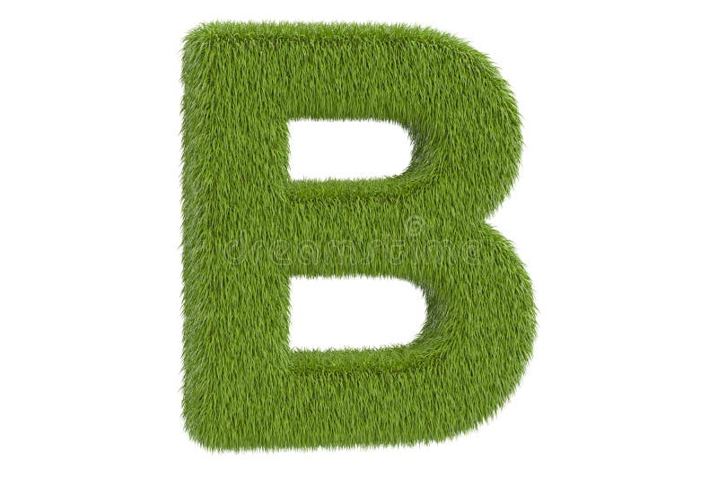 Letter B Green Grass Stock Illustrations – 259 Letter B Green Grass ...