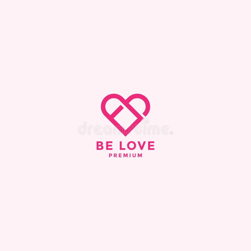 B Heart Logo Stock Illustrations – 704 B Heart Logo Stock Illustrations ...