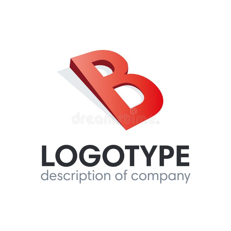 Letter B Logo Icon Design Template Elements Stock Vector - Illustration ...