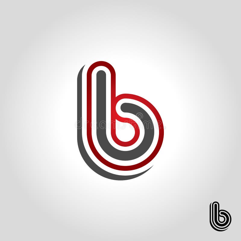 Letter B Logo, Icon and Symbol Vector Illustration Stock Vector ...