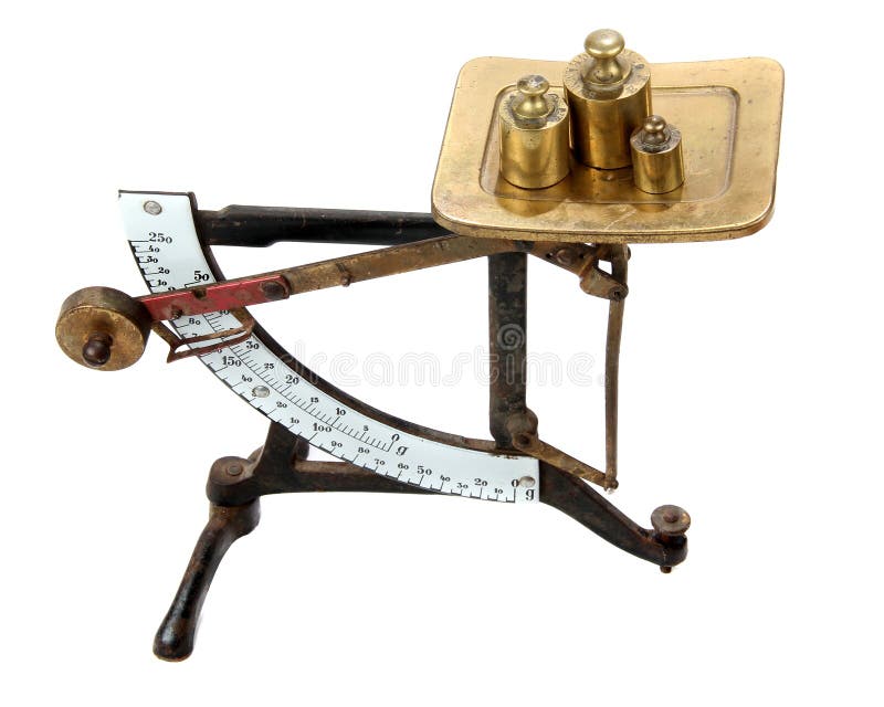 Letter Balance with Measures Stock Image - Image of measures, envelope ...