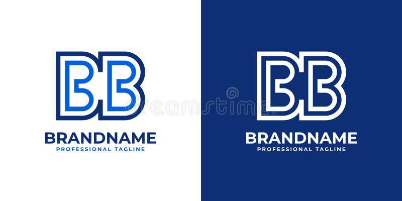 Bb Monogram Logo Stock Illustrations – 1,289 Bb Monogram Logo Stock ...