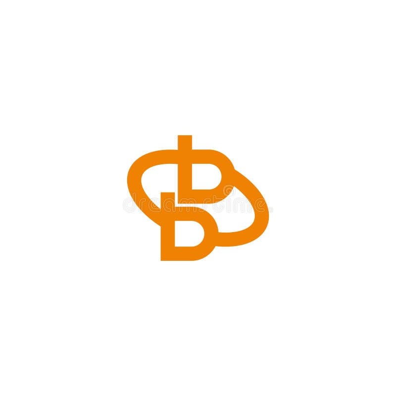 Letter Bb Orbital Circle Logo Vector Stock Vector - Illustration of ...