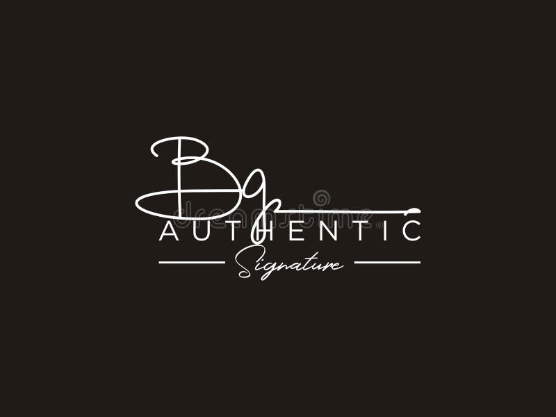 Bg Signature Stock Illustrations – 374 Bg Signature Stock Illustrations ...