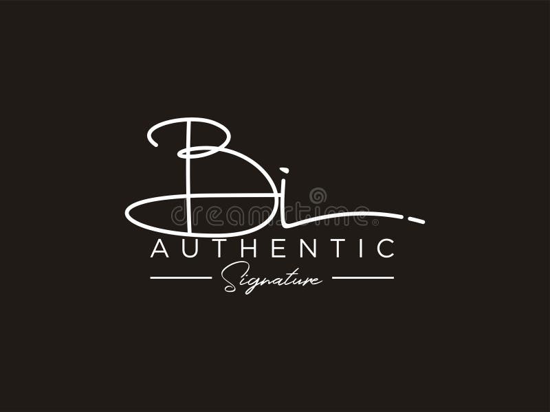 Bi Signature Stock Illustrations – 231 Bi Signature Stock Illustrations ...