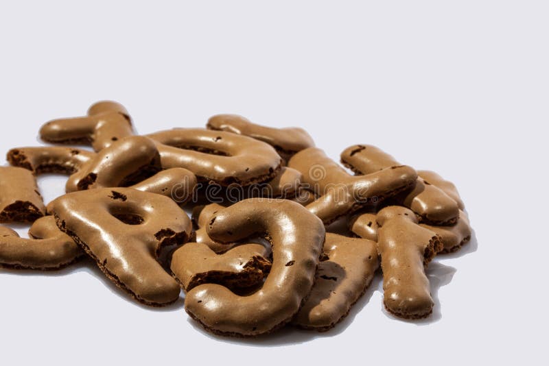 Letter biscuits stock photo. Image of food, candy, backdrop - 36572160