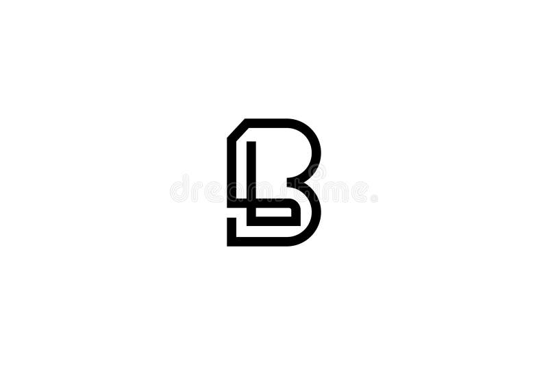 Letter BL Logo Design Vector Stock Vector - Illustration of element ...