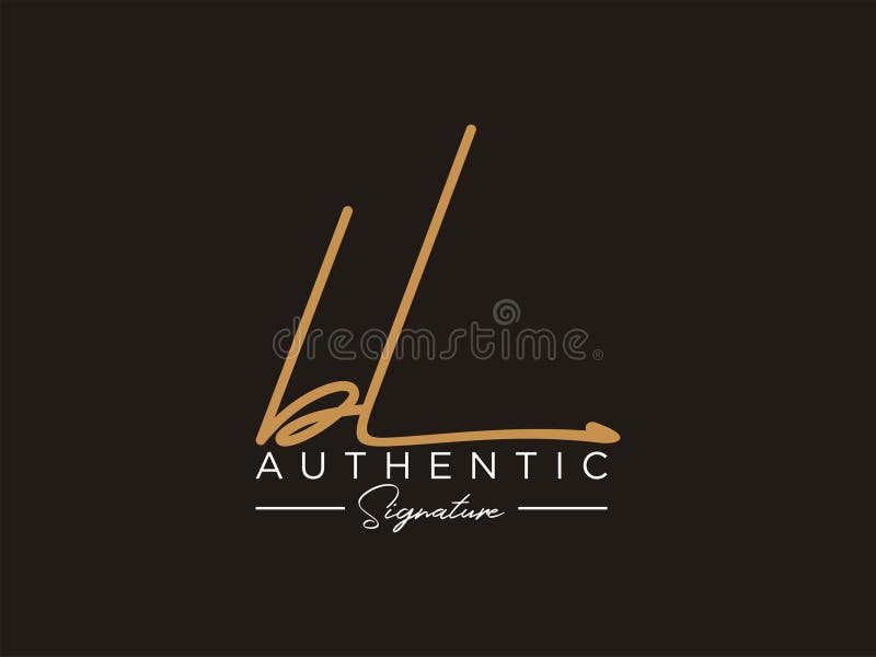 Bl Signature Stock Illustrations – 292 Bl Signature Stock Illustrations ...