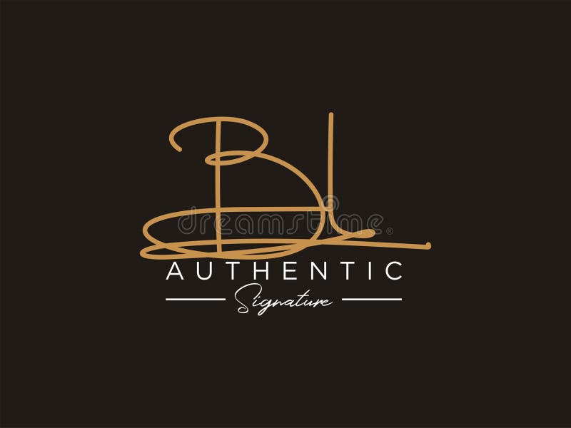 Bl Signature Stock Illustrations – 292 Bl Signature Stock Illustrations ...