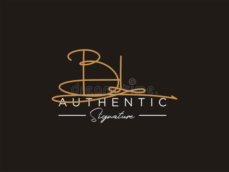 Bl Signature Stock Illustrations – 292 Bl Signature Stock Illustrations ...