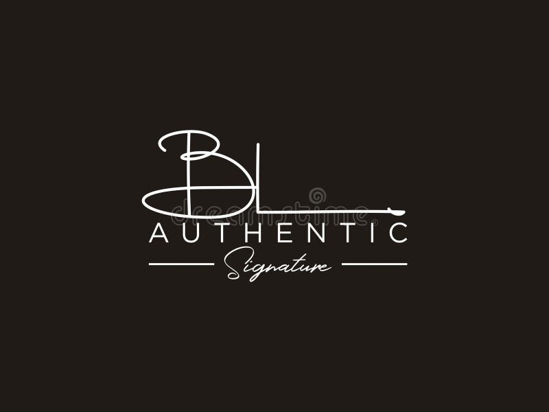 Bl Signature Stock Illustrations – 292 Bl Signature Stock Illustrations ...