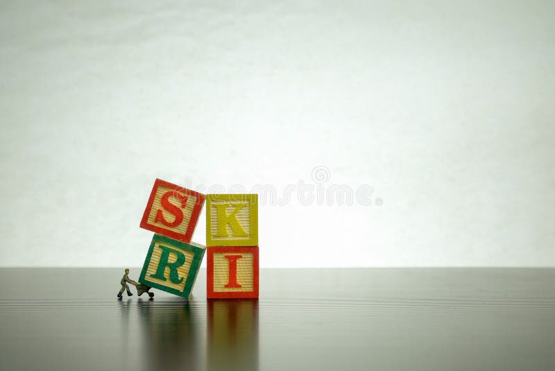 Letter Block Risk Management Stock Image - Image of control, economic ...