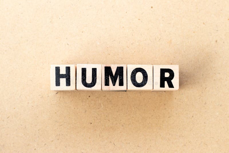 Word Humor Made with Wooden Letters Stock Image - Image of jumbled ...