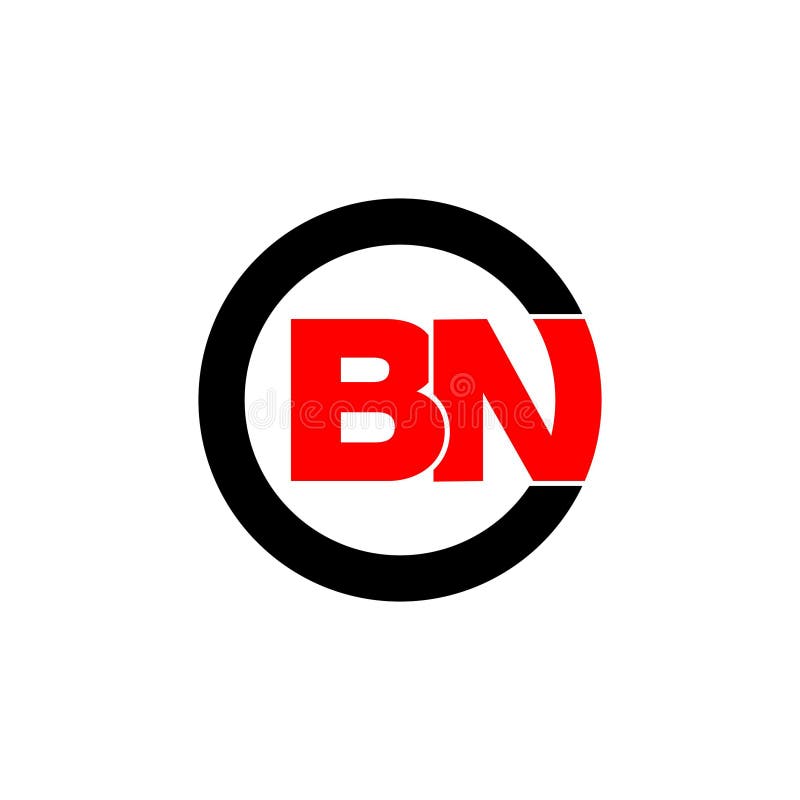 Letter BN Simple Monogram Logo Icon Design. Stock Vector - Illustration ...