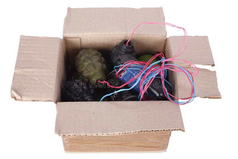 Letter Bomb IED - Improvised Explosive Device in Mailbox Stock Image ...