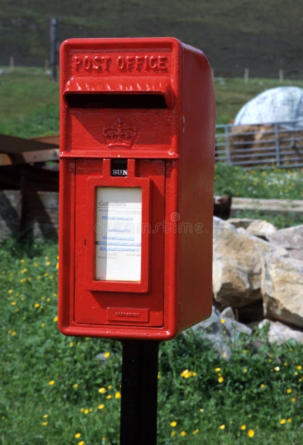 Letter Box stock photo. Image of countryside, kingdom, united - 81584