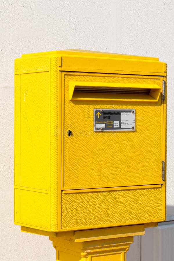 Letter Box in the street stock photo. Image of putting - 68336314