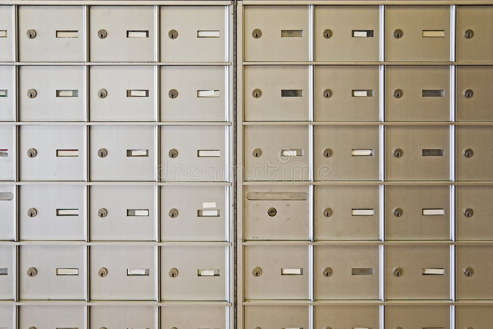 Letter boxes stock photo. Image of post, sign, front, little - 7232180