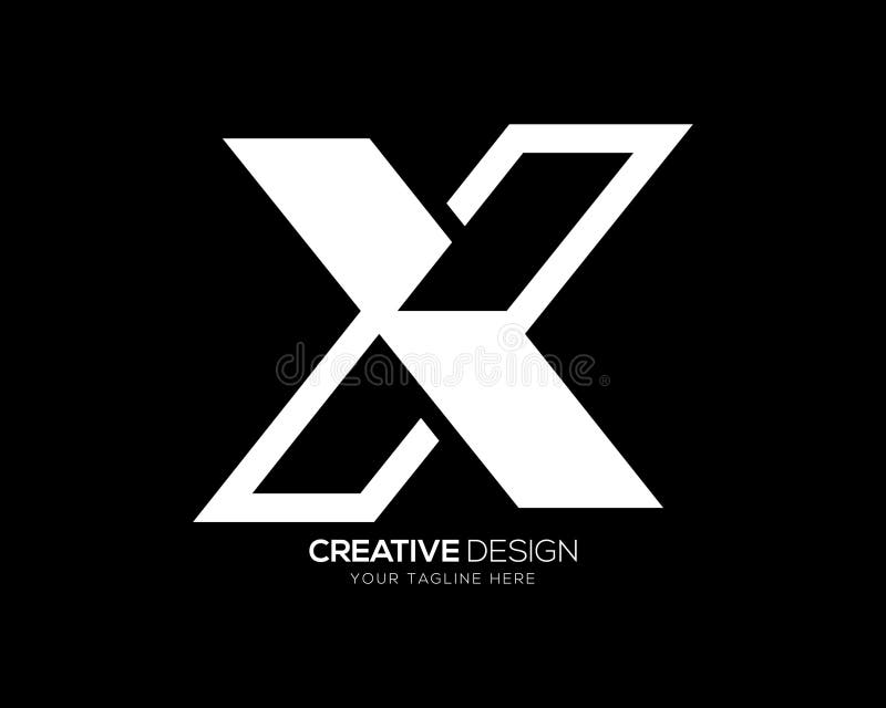 Letter X Branding Modern Monogram Logo Concpet Design Stock Vector ...