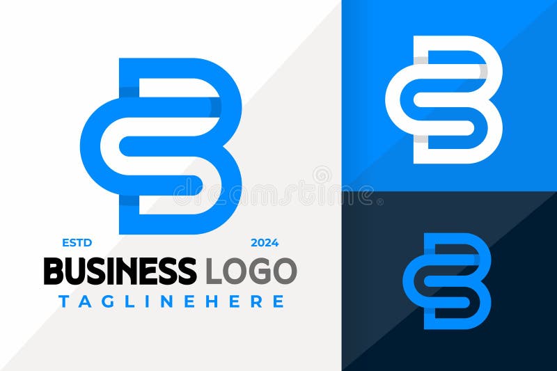 Letter Bs or Sb Business Logo Icon Vector Design. Creative Simple Logos ...
