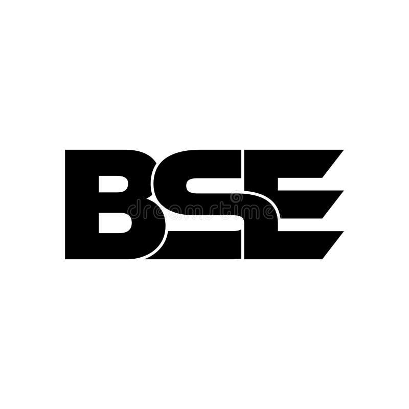 Letter BSE Simple Monogram Logo Icon Design. Stock Vector ...