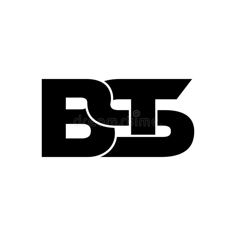 Letter BST Simple Monogram Logo Icon Design. Stock Vector ...