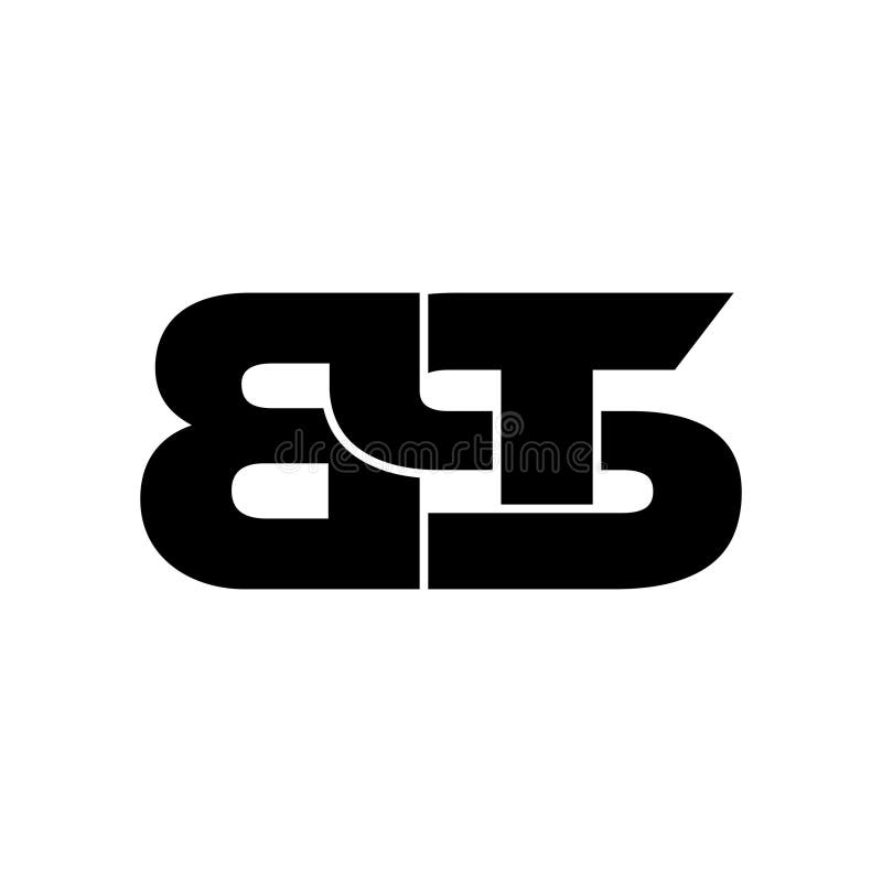 Letter BST Simple Monogram Logo Icon Design. Stock Vector ...