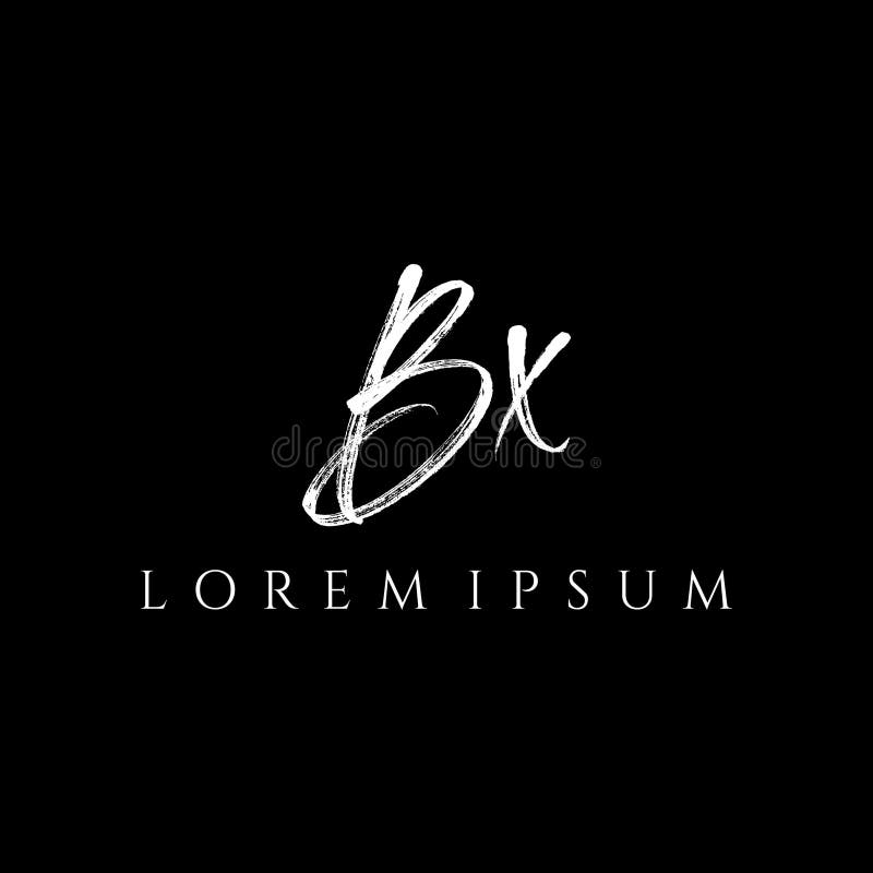 Letter BX Simple Monogram Logo Icon Design. Stock Vector - Illustration ...
