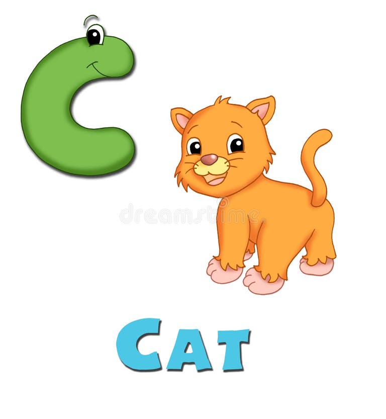 C Alphabet Letter Coloring Book Illustration Stock Illustrations – 169 ...