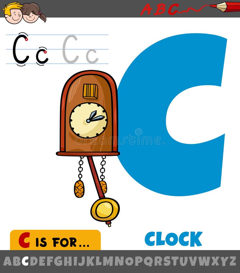 Cartoon Object Characters Set Coloring Book Page Stock Vector ...