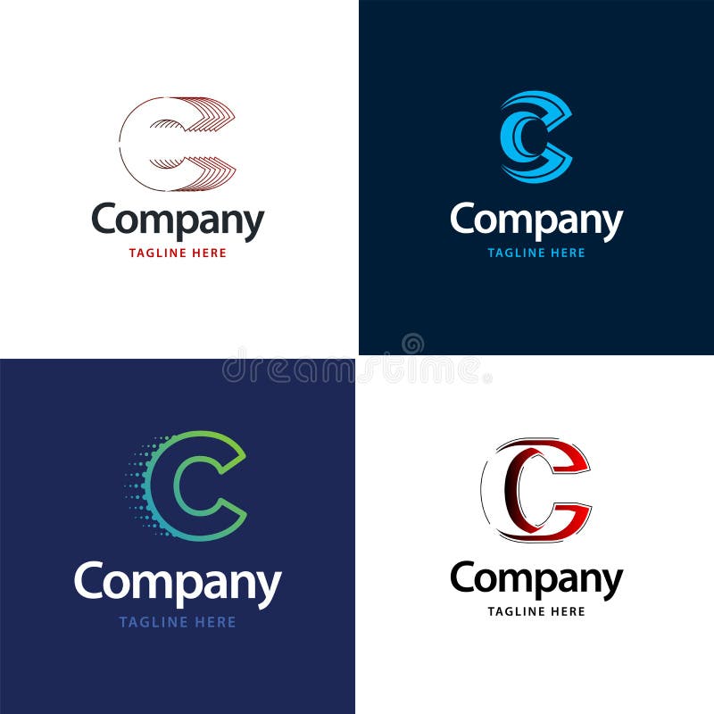 Letter C Big Logo Pack Design Creative Modern Logos Design for Your ...