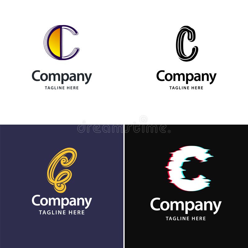 Letter C Big Logo Pack Design Creative Modern Logos Design for Your ...