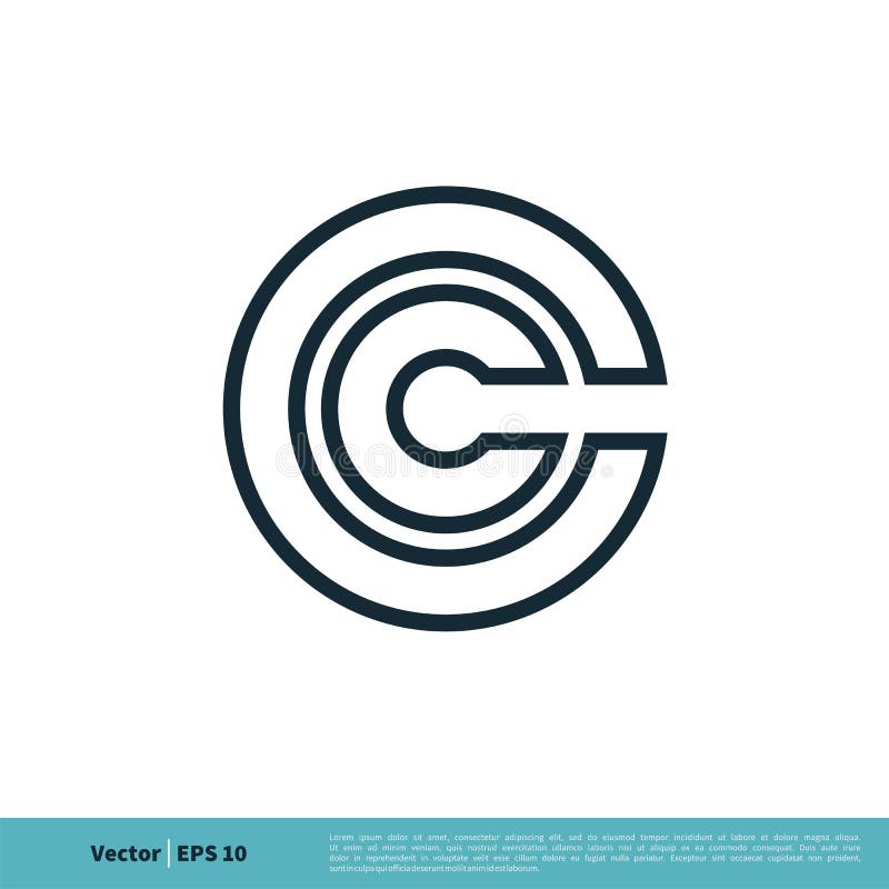 Letter C Circle Icon Vector Logo Template Illustration Design. Vector ...