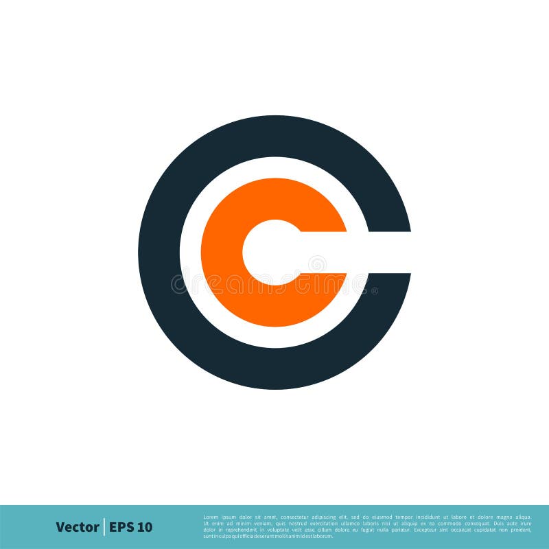 Letter C Circle Icon Vector Logo Template Illustration Design. Vector ...