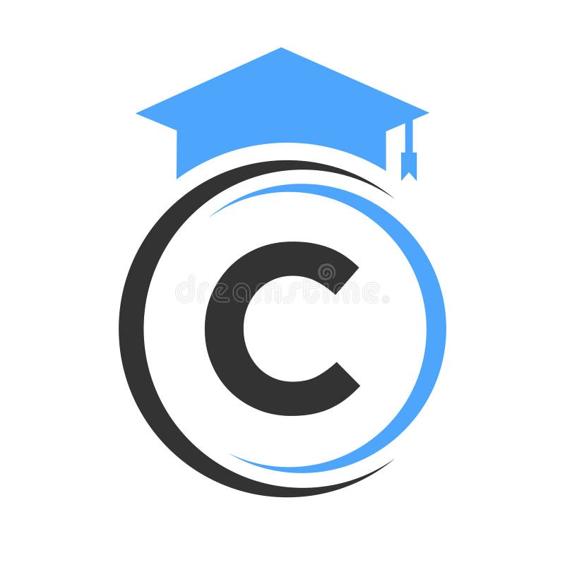 Letter C Education Logo Template. Education Logotype Concept with ...