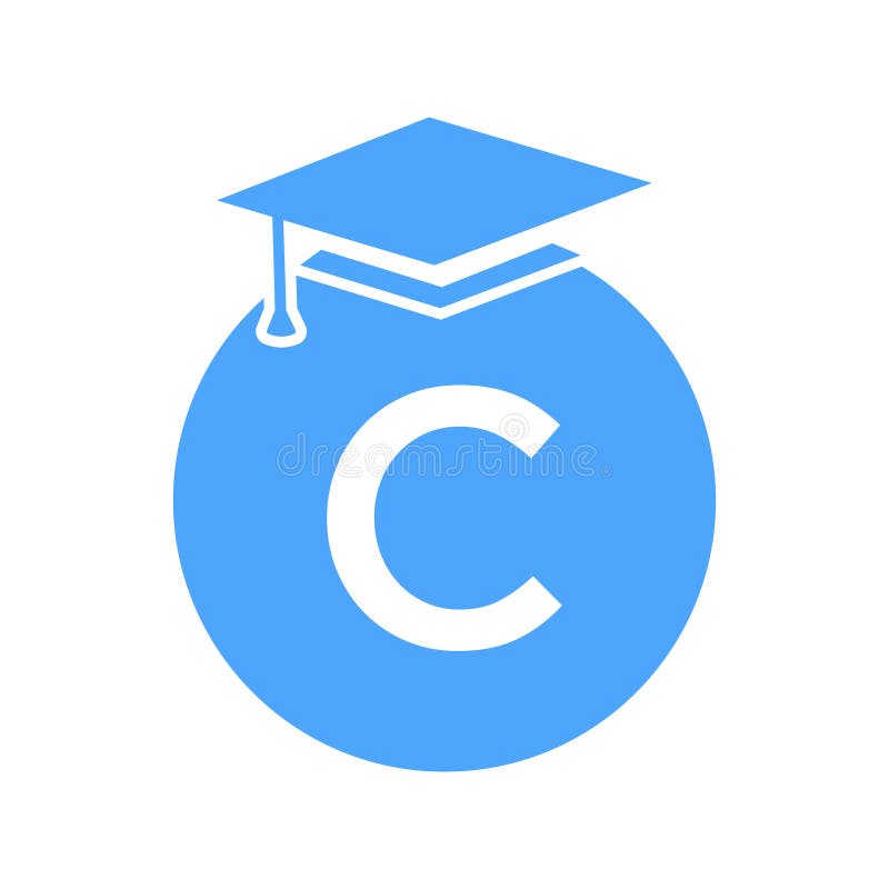 Letter C Education Logo Template. Education Logotype Concept with ...