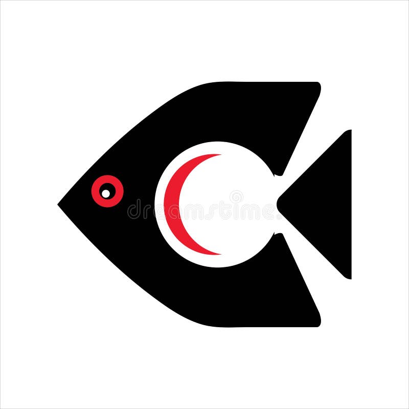 Letter C Fish Logo Icon Design Template Web Stock Vector - Illustration ...