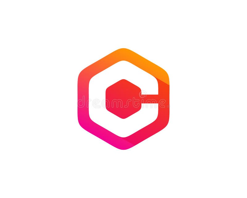 Letter C Icon Logo Design Element Stock Vector - Illustration of ...