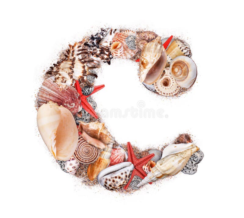 492 Seashell Alphabet Stock Photos - Free & Royalty-Free Stock Photos ...
