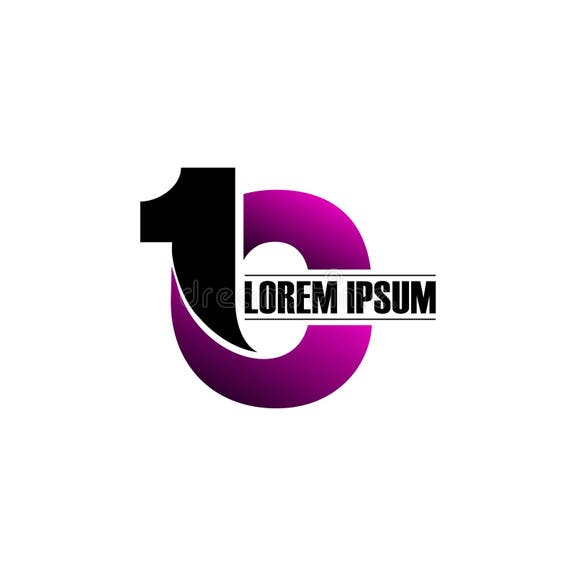 Letter 1C Monogram Logo Icon Design Vector. Stock Vector - Illustration ...