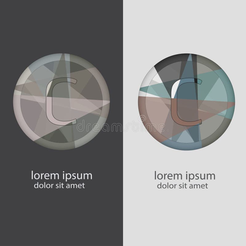 Letter Multiple Color Combinations Stock Illustrations – 26 Letter ...