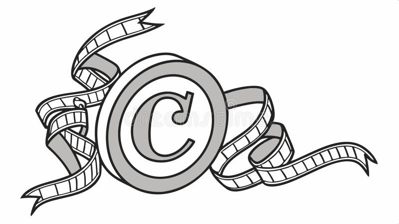 Letter C with Ribbon, Alphabet and Monogram Design Element Vector ...